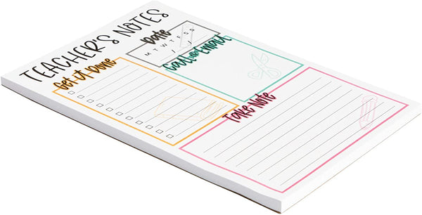 Teacher's Notes Daily Planning Notepad – Tiny Expressions
