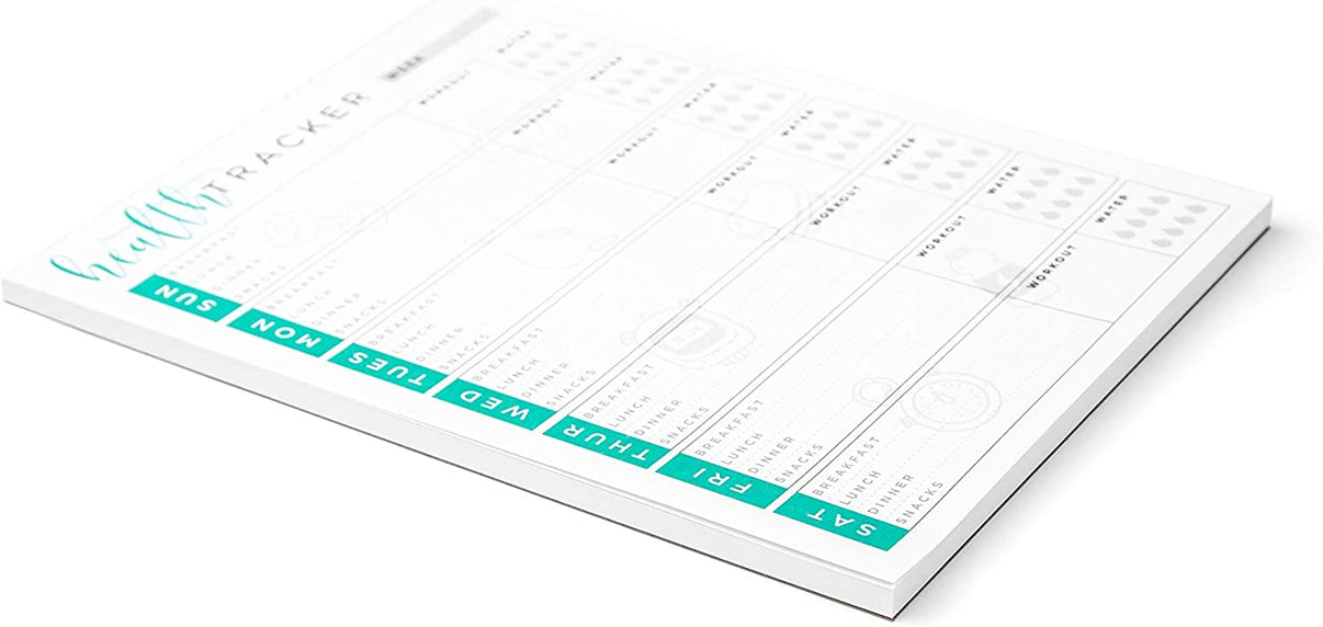Health Tracker Notepad – Tiny Expressions